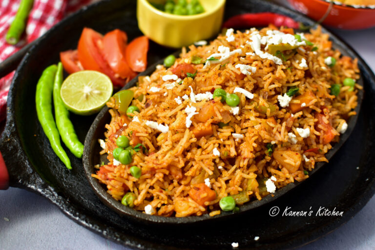 Tawa Pulao - Kannan's Kitchen