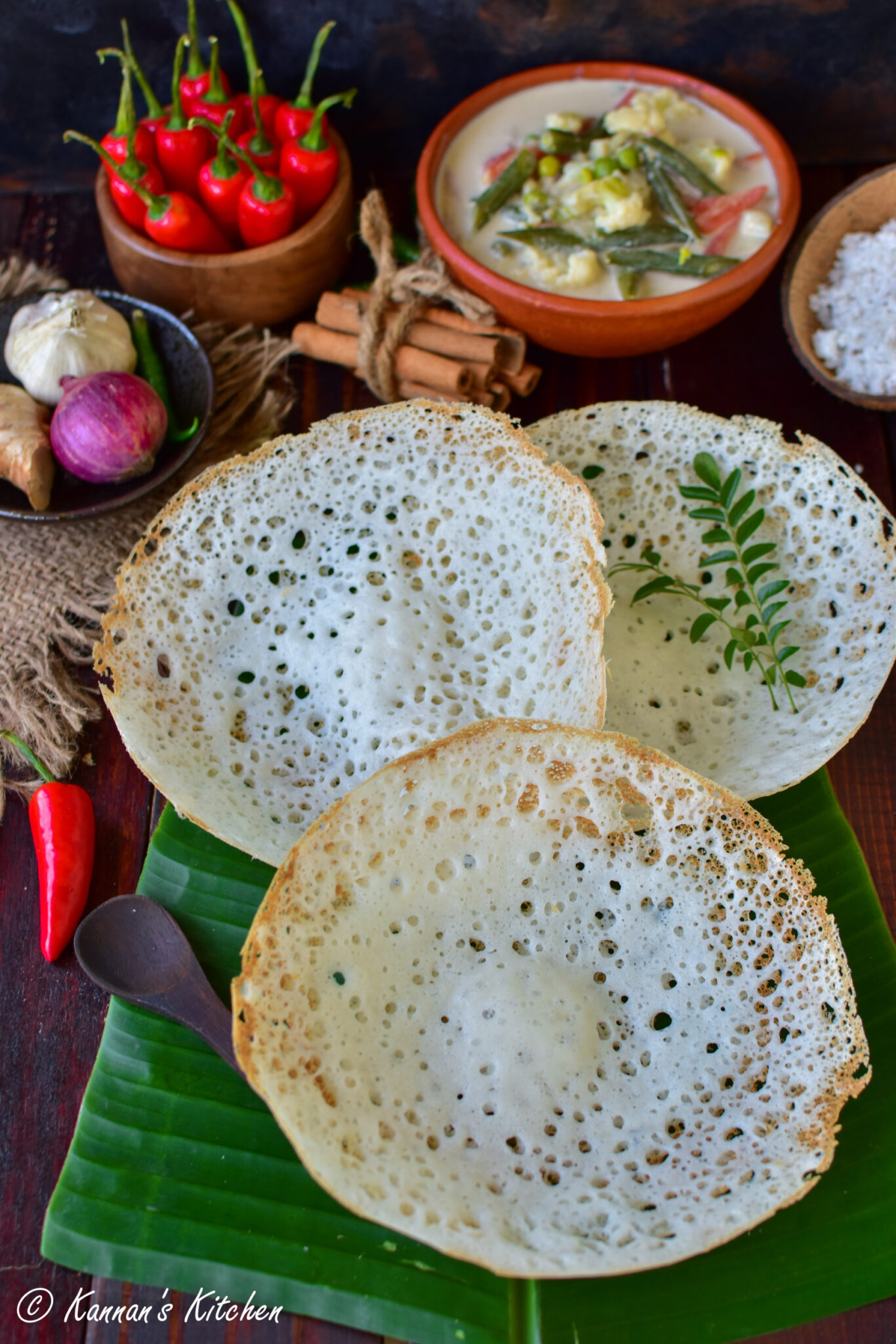 Aapam - Kannan's Kitchen