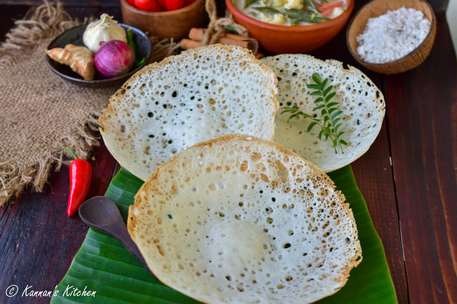Aapam - Kannan's Kitchen