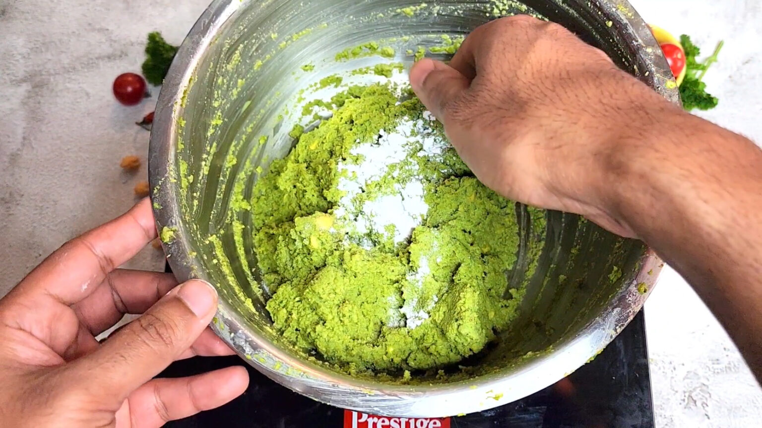 Falafel with Hummus & Tahini Sauce - Kannan's Kitchen
